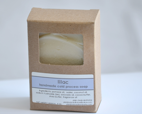 Handmade Cold Process Soap - Lilac Floral Scent on Luulla